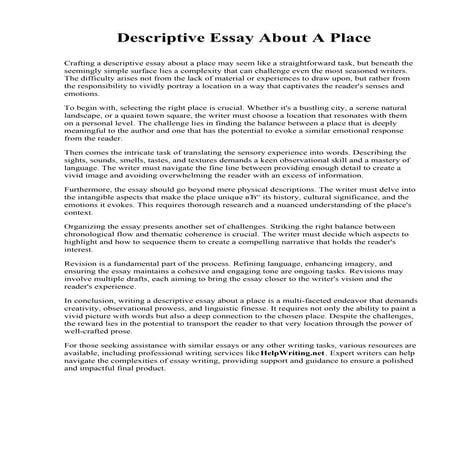 Descriptive Essay About A Place.pdf