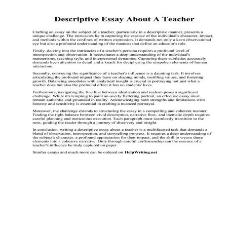 Qualities Of A Good Teacher Essay.pdf
