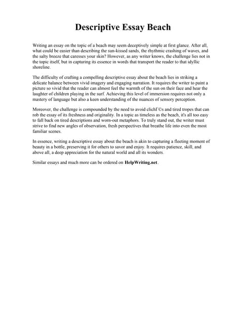 Descriptive Essay Ocean.pdf