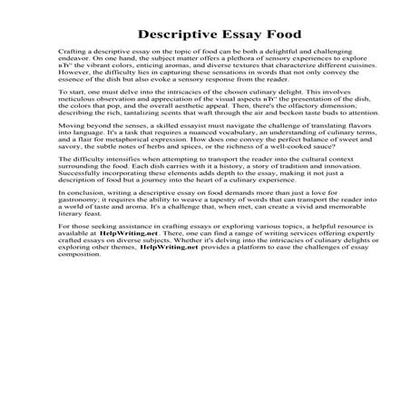 Descriptive Essay Food.pdf