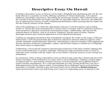 Informative Essay Samples | PDF