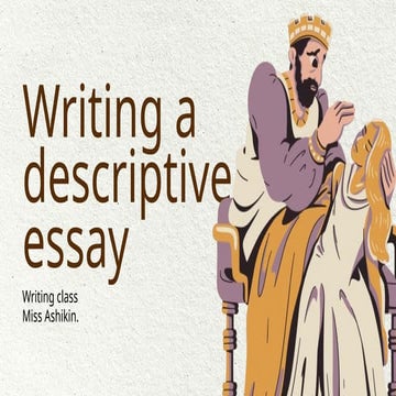Descriptive Essay Presentation DCBI 2433.pptx