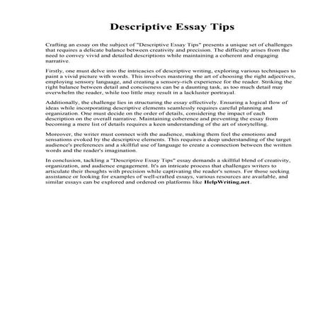 Descriptive Essay Tips.pdf