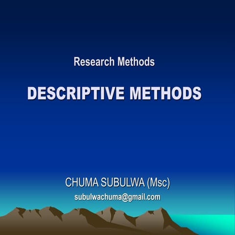 Descriptive Methods.pptx