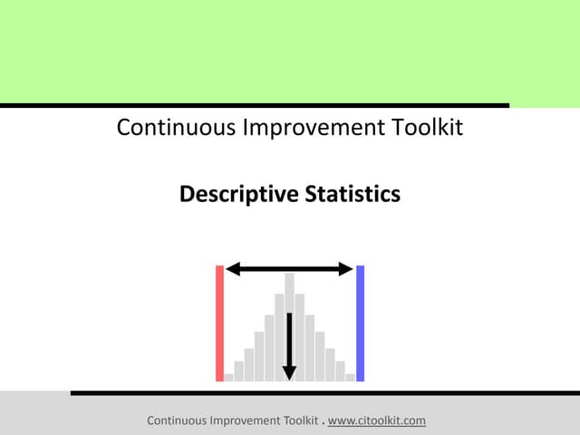 Descriptive and Inferential Statistics | PPTX