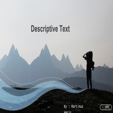 Descriptive text | PPT