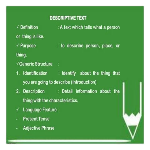 Descriptive text | PPT