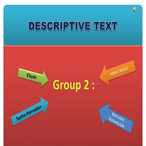 Descriptive text | PPT