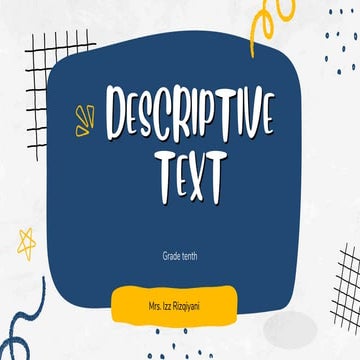 Descriptive text.pdf teach you descriptive text | PDF