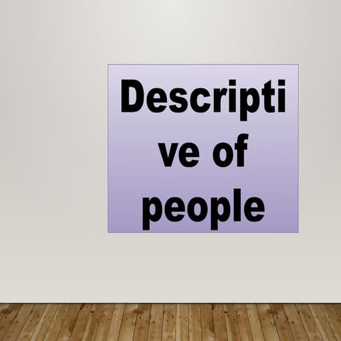 descriptive text about people around us.pptx