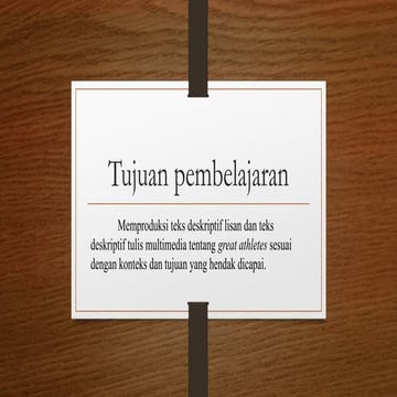 DESCRIPTIVE_TEXT Materi Bahasa Inggris kelas 10 | PPTX