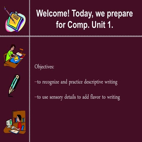 Descriptive writing for IGCSE students.ppt