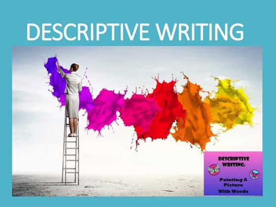 Introduction to descriptive writing | PPSX