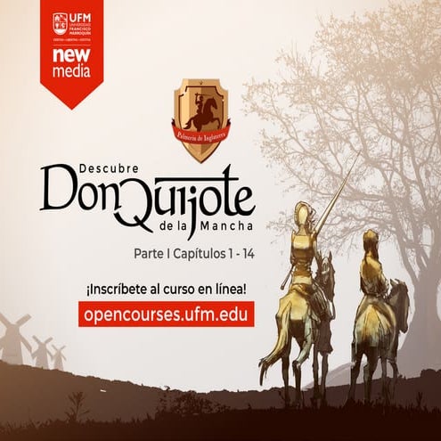 MOOC Descubre Don Quijote de la Mancha Parte 1 Capítulos 1 al 14 | PDF ...