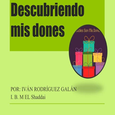 Descubriendo mis dones | PPTX