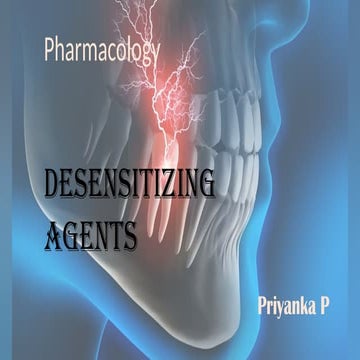 Desensitizing Agents Pharmcology pptx | PPTX