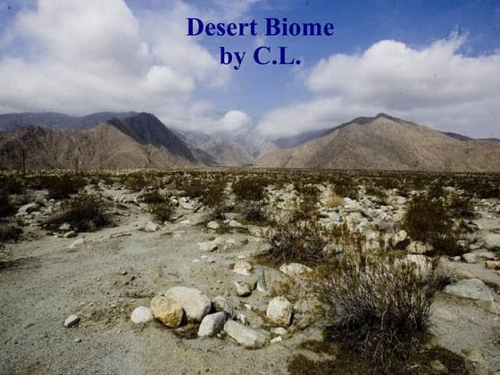 The Desert Biome | PPT