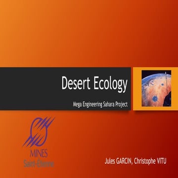 Desert Ecology | PPT
