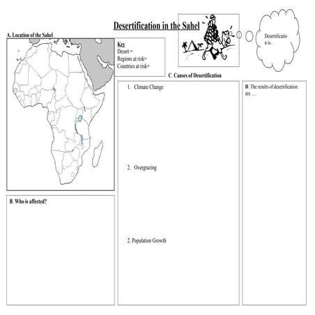 Desertification In The Sahel Sheet | DOC