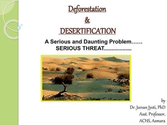 desertification | PPTX