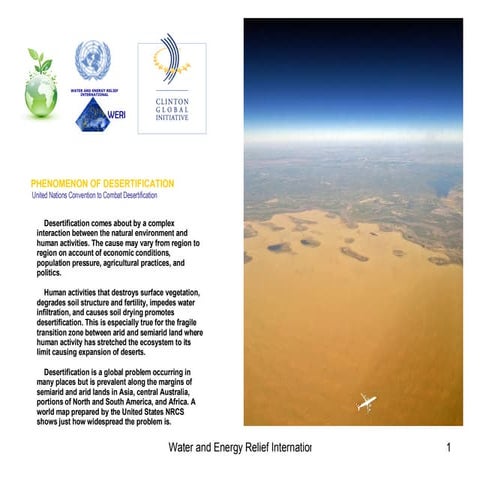 Deserts And Desertification The Causes ,Consequences And Challenges | PPT