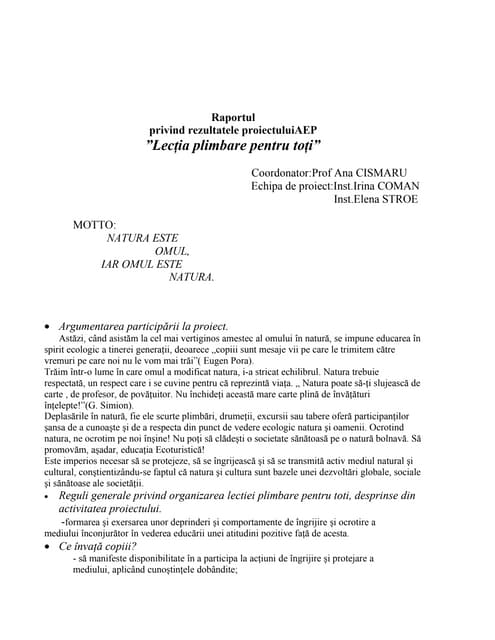 Finalizare proiect 041: Sa ocrotim Planeta Pamant! | PPT