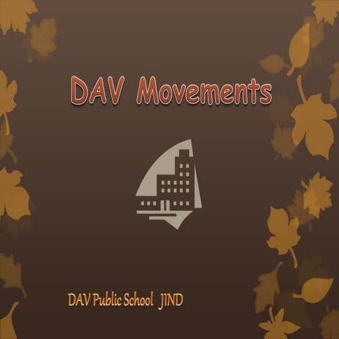 DAV movements | PPTX