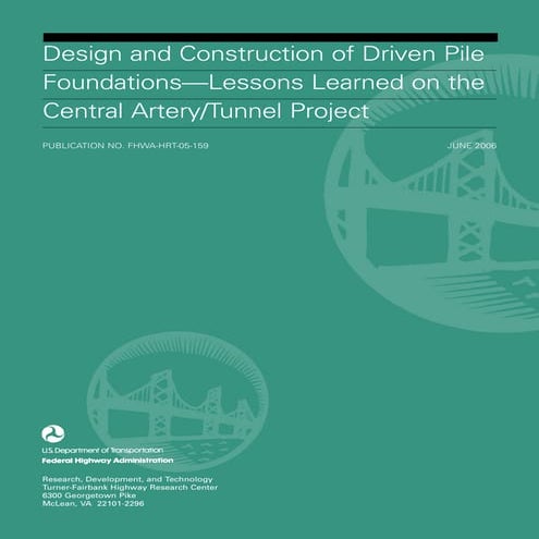 Design and-construction-of-driven-pile-foundation | PDF