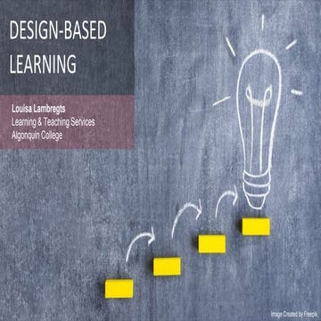 Design based learning | PPTX