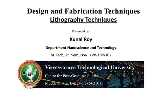 Photolithography | PPT