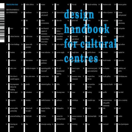 design-handbook for cultural centers - architecture | PDF