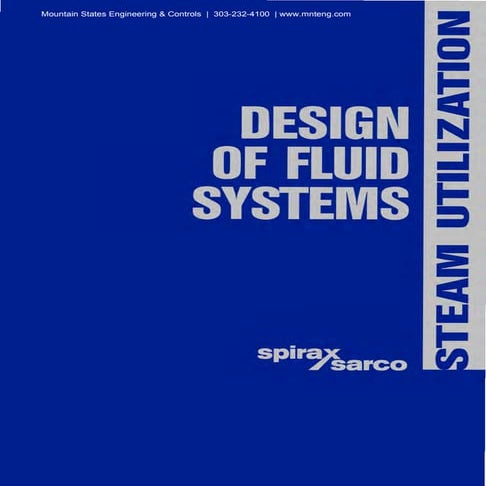 Design of Fluid Systems - Steam Utilization | PDF