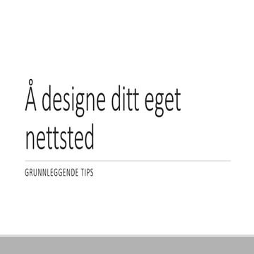 Design - powerpoint | PPT