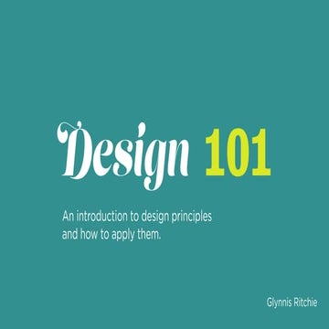 Design 101 | PPT