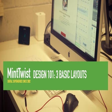 Design 101- 3 Basic Layouts | PDF