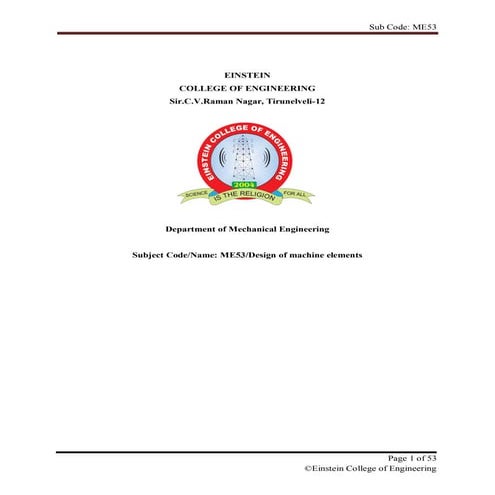 Design%20 of%20machine%20elements[1] | PDF