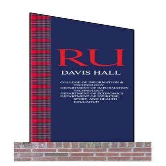 Rectangular Sign 3c Blue | PDF