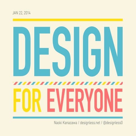 Design 4 everyone | PDF
