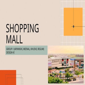 Shopping mall case study | PPTX