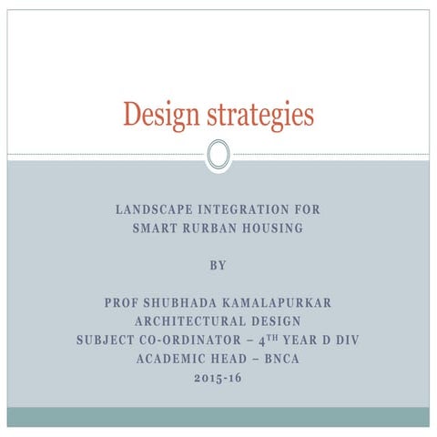 Design alternatives -landscape integration (1).ppsx