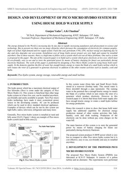 Micro hydro on campus at Evergreen | PPT