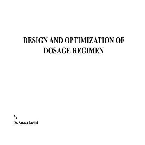 Design and Dose Optimization.pptx