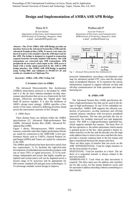 APB protocol v1.0 | ODP