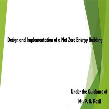 Design and Implementation of a Net Zero Energy Building.pptx