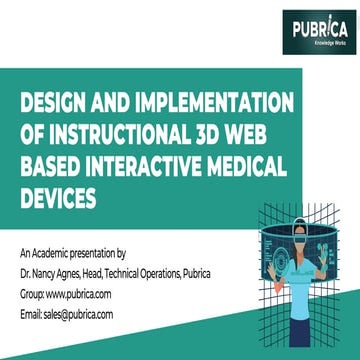 Design and implementation of instructional 3D Web-based interactive ...