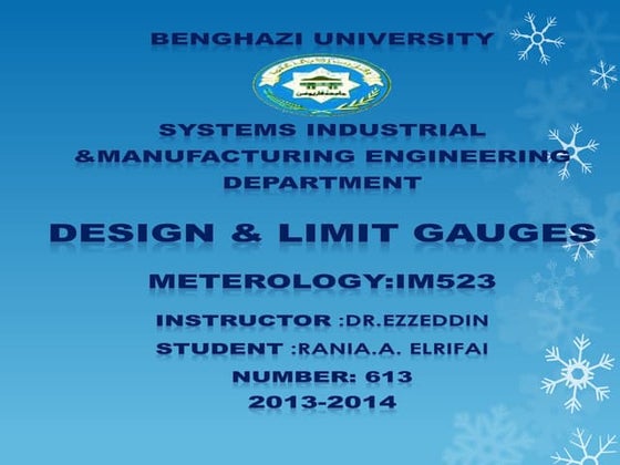 Classification of different types Gauges.ppt