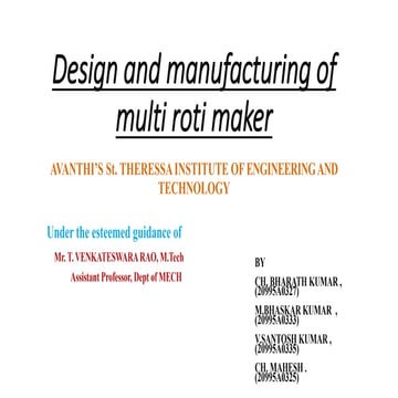 Design and manufacturing of multi roti maker.pptx