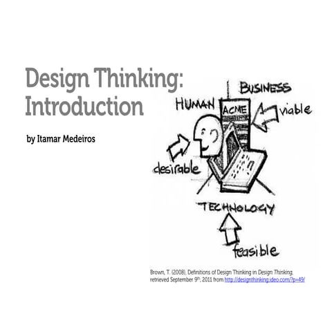 Design Thinking: Introduction | PDF