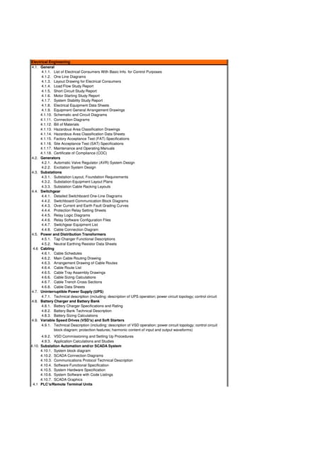 Engineering Drawings required for Solar Projects | PDF
