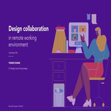 Design collaboration in remote working environment | PDF | Web Conferencing | Computer Software ...